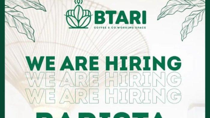 Dibuka Lowongan Kerja Bogor Jadi Barista di Btari Coffee & Working ...