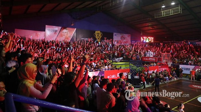 Suasana Final DBL 2017 di GOR Pajajaran Kota Bogor - Tribunnewsbogor.com