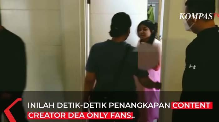 Video Penangkapan Dea Onlyfans, Sang Kreator Video Syur Pasrah ...