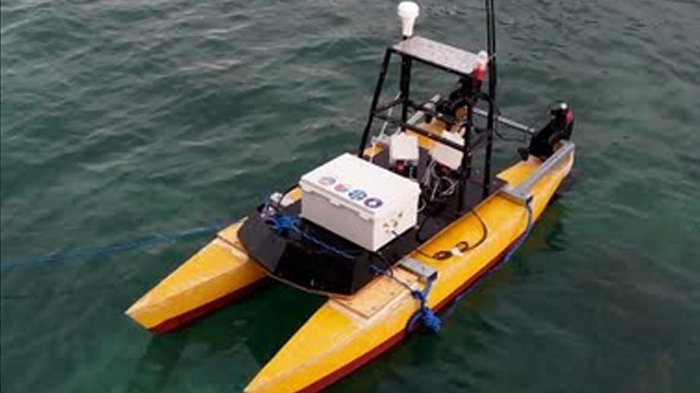 Drone Laut Buatan Mahasiswa IPB Diuji Coba di Kepulauan Riau ...