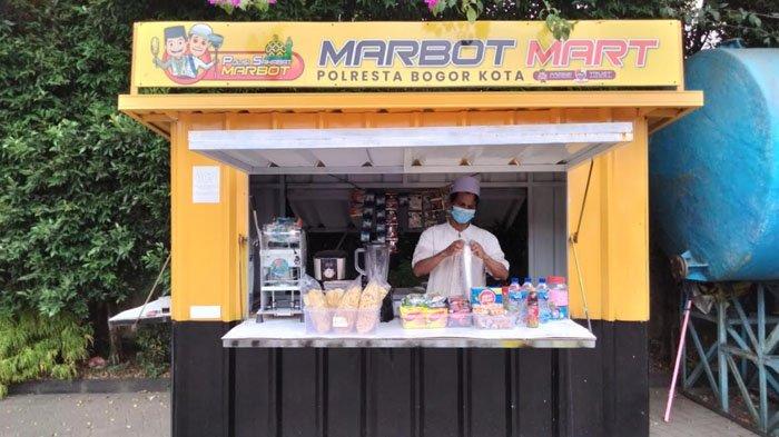 Gerai Marbot Mart dari Polresta Bogor Kota Berikan Pengalaman ...