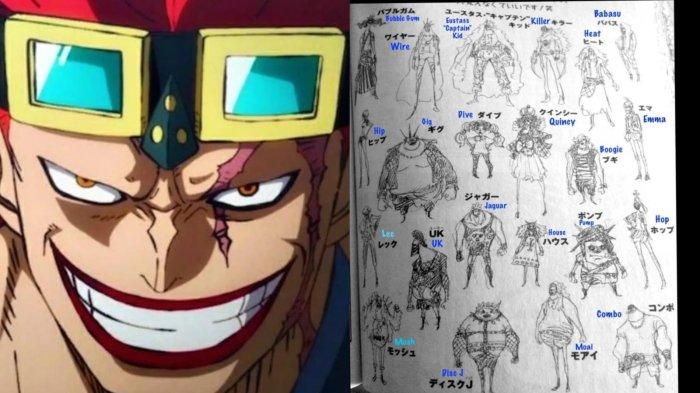 Fakta One Piece, Bajak Laut Captain Kid Punya Banyak Kru di Kapalnya ...