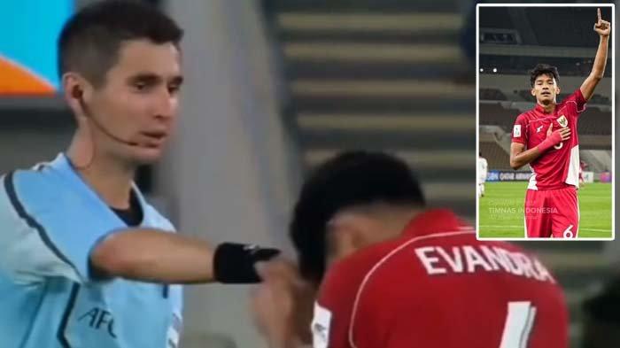 SOSOK Evandra Florasta Viral Salim ke Wasit Usai Lolos Piala Dunia U-17 ...