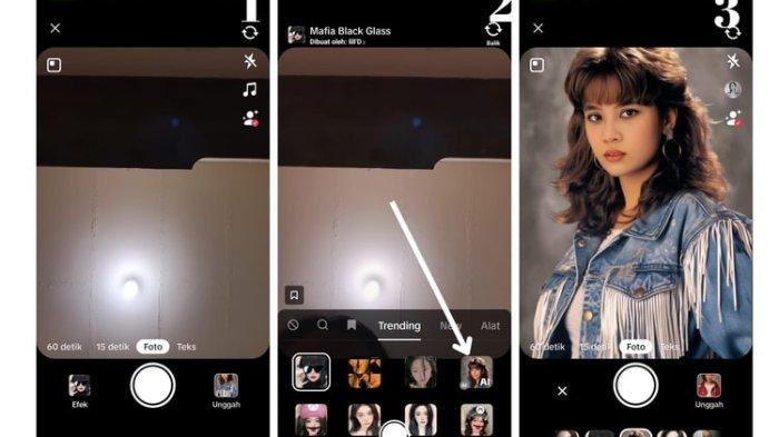 Cara Bikin Foto AI Jadi Versi Jadul Pakai Filter TikTok, Mudah Bisa ...