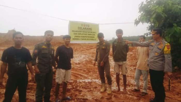 Dikeluhkan Masyarakat, Galian C Ilegal di Parungpanjang Bogor Disegel Aparat - Tribunnewsbogor.com