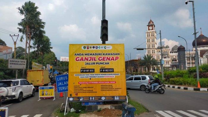 Libur Imlek 2022, Jalur Puncak Bogor Diberlakukan Sistem Ganjil Genap - Tribunnewsbogor.com