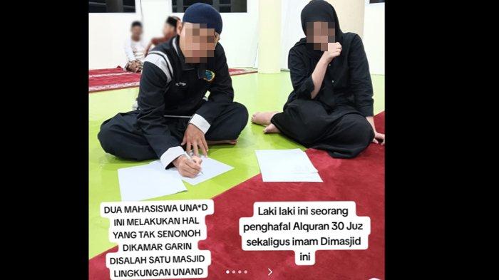Nasib Sepasang Mahasiswa Kepergok Mesum di Masjid, Akhirnya Pelaku Dapat Sanksi Adat, Ini ...