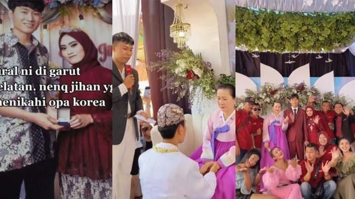 Mirip Cerita Drakor, Gadis Garut Berhasil Gaet Oppa Korea, Pernikahannya Viral Pakai Adat Sunda ...