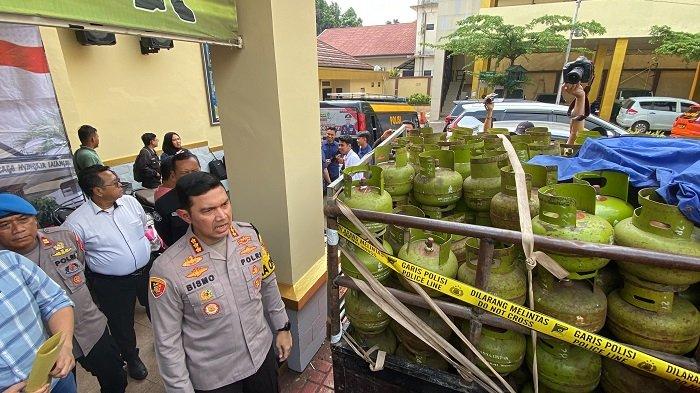 Polresta Bogor Kota Bongkar Penyuntikan Ilegal Gas LPG, 2 Orang jadi Tersangka - Tribunnewsbogor.com