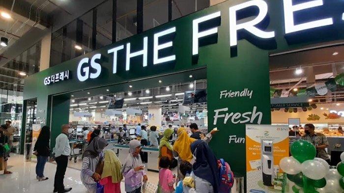 Jual Produk Asal Korea, GS The Fresh Supermarket Diserbu Pengunjung ...