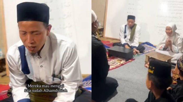 Sosok Guru Ngaji Viral di Bogor 10 Tahun Mengajar Tak Minta Upah, Diam ...