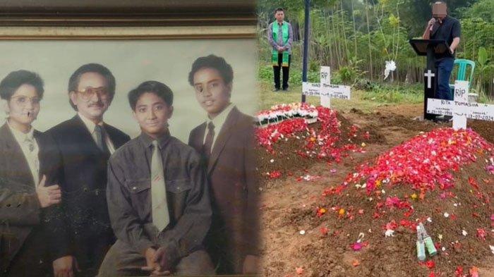 Anak Hans Tomasoa Datang ke Pemakaman, Bilang Ini ke Warga yang Merawat ...