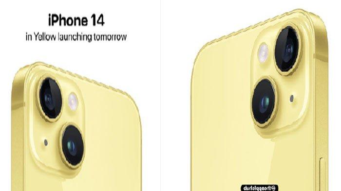 Resmi Dijual di Indonesia, Ini Daftar Harga iPhone 14 Warna Kuning ...