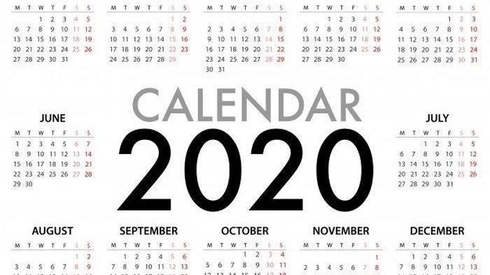 Daftar Hari Libur Tanggal Merah dan Cuti Bersama Tahun 2020 ...