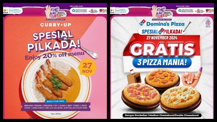 Daftar 19 Promo dan Diskon Pilkada 2024 untuk Makanan: Dari Lawson ...