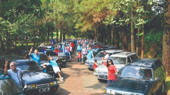 Bogor Vantrend Comunity Jadi Ajang Silaturahmi Pecinta Mobil Lawas - Tribunnewsbogor.com