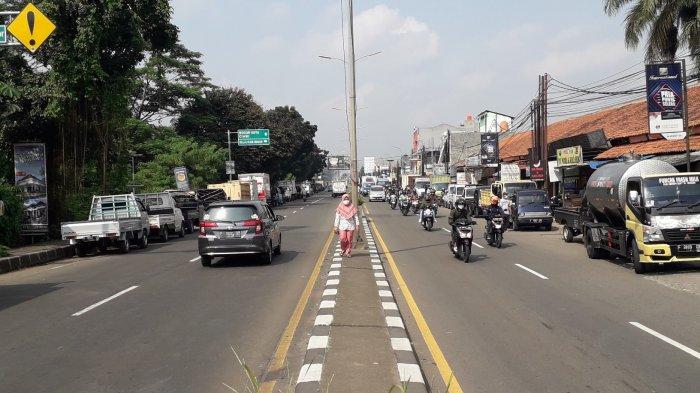 Kondisi Lalu Lintas Jalan Raya Jakarta-Bogor Jumat 15 Mei 2020 ...