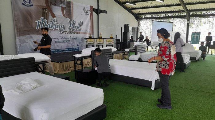 Tingkatkan Semangat Berkarir Murid SMK, Leuweung Geledegan Ecolodge Gelar Making Bed Competition ...