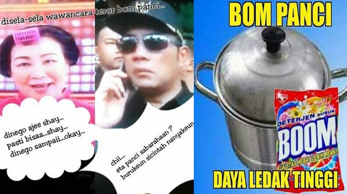 Meme Kocak Bom Panci di Taman Pandawa Cicendo, Wali Kota Bandung Sampai ...
