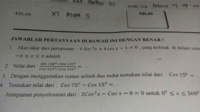 Ancaman Guru Buat Muridnya Ini Ampuh Buat Mereka Ogah Nyontek ...