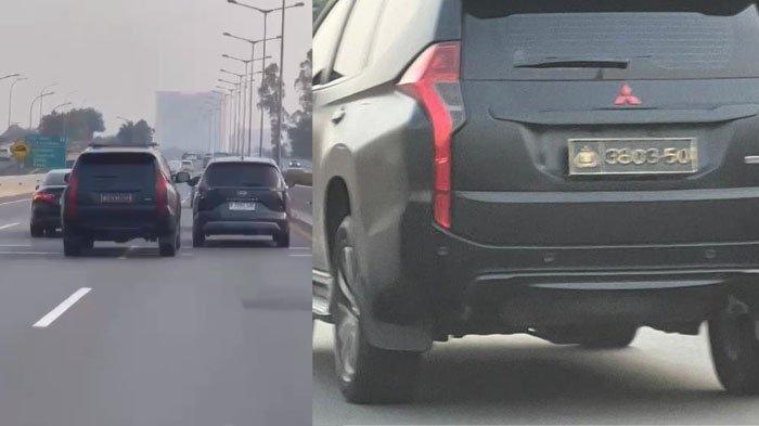 Detik-detik Pajero Berpelat Polri Ugal-ugalan di Kawasan PIK, Nyaris Serempet Mobil Lain ...