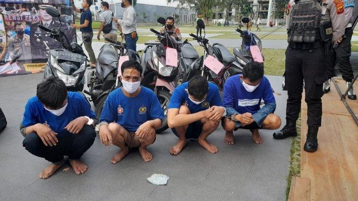 Polresta Bogor Kota Bongkar Modus Pencurian Pecah Kaca Mobil, Identitas 4 Pelaku Bikin Orang ...