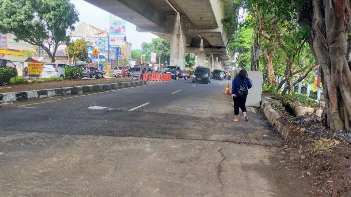 Lubang Menganga di Jalan Sholeh Iskandar Bogor Selesai Diperbaiki, Arus ...