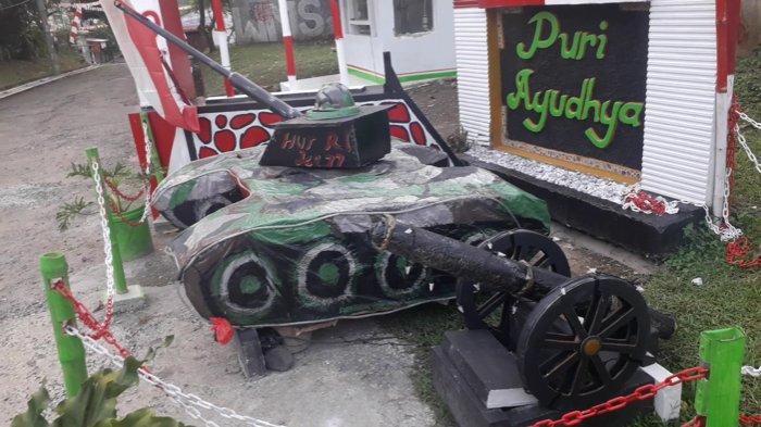 Ada Replika Tank Tempur hingga Meriam Demi Sambut HUT RI di Bojonggede ...