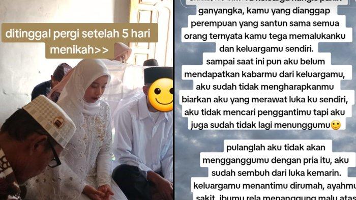 Pilu Pengantin Baru Ditikung Anak Pedagang Daging, Istri Kabur Setelah 5 Hari Nikah, Dijemput ...