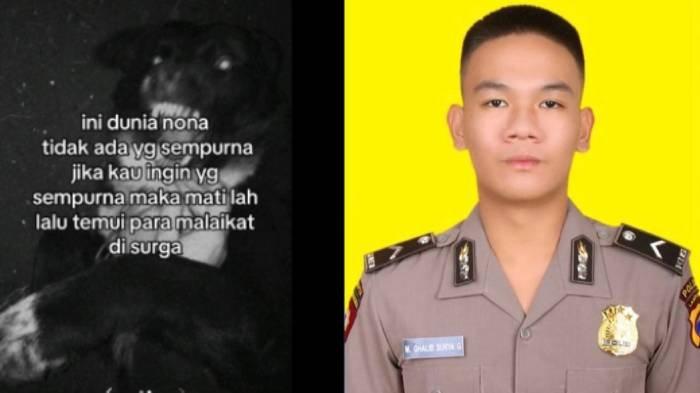 Postingan Bripda Ghalib Surya Ganta Sebelum Tewas Ditembak, Tulis Soal ...