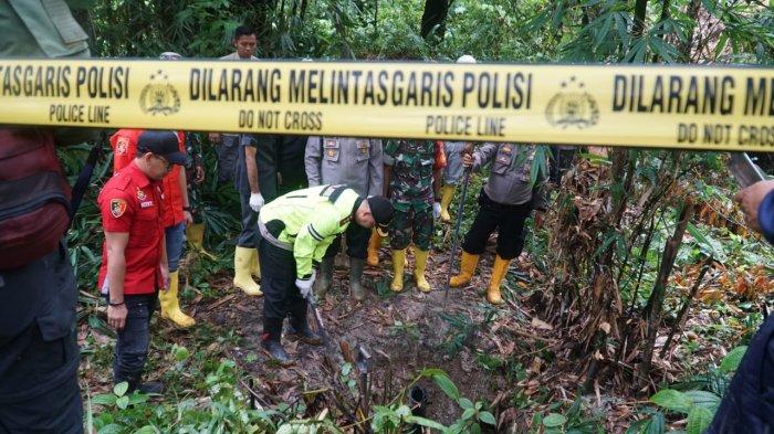 Puluhan Lubang Tambang Emas Ilegal di Nanggung Bogor Disegel Aparat Gabungan - Tribunnewsbogor.com