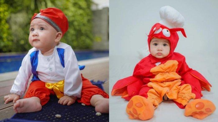 Usai Tampil Bak Aladdin, Rayyanza Si Cipung Kini Cosplay Jadi Kepiting ...