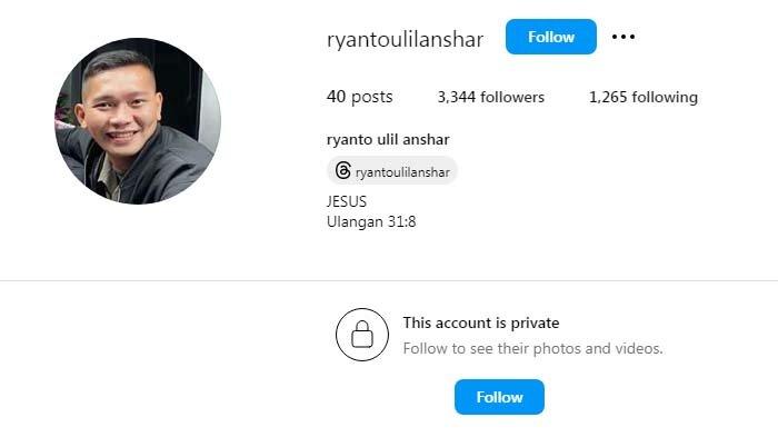 Medsos AKP Ryanto Ulil Anshar yang Ditembak Polisi Disorot, Korban ...