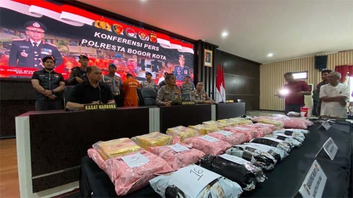 Asal Sabu 21Kg yang Disita Polisi Kota Bogor Ternyata dari Sumatera, Tersangka Dimodali Mobil ...