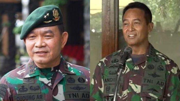 Akhirnya KSAD Jenderal Dudung Jawab Isu Tak Harmonis dengan Panglima TNI Andika Perkasa, Ini ...