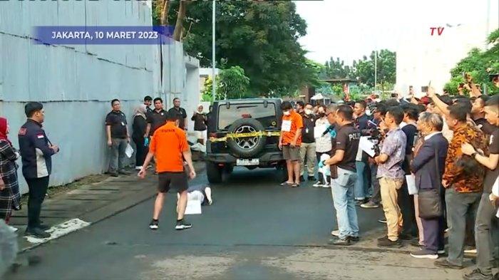 Fakta Rekonstruksi Penganiayaan David Ozora, Mario Dandy Peragakan Selebrasi Cristiano Ronaldo ...