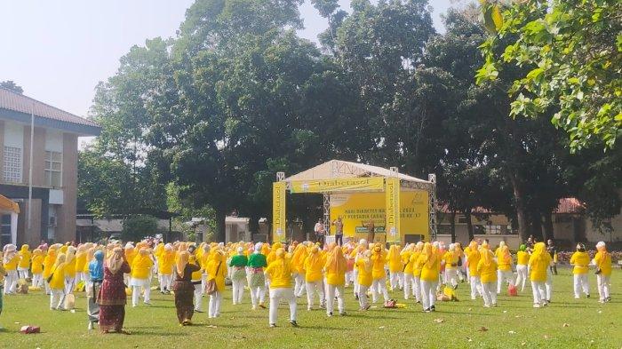 Meriah! Kalbe Diabetasol Ajak Ibu-Ibu Senam Peringati Hari Diabates ...