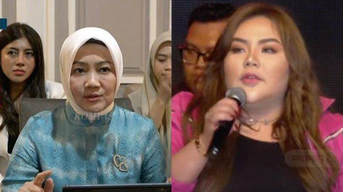 BEDA Sikap Bu Cinta dan Lisa Mariana Saat Konferensi Pers, Istri Sah RK ...