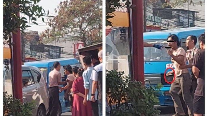 VIRAL! Diduga Senggolan, Sopir Angkot di Cibinong Bogor Ngamuk, Senjata Tajam Keluar dari ...