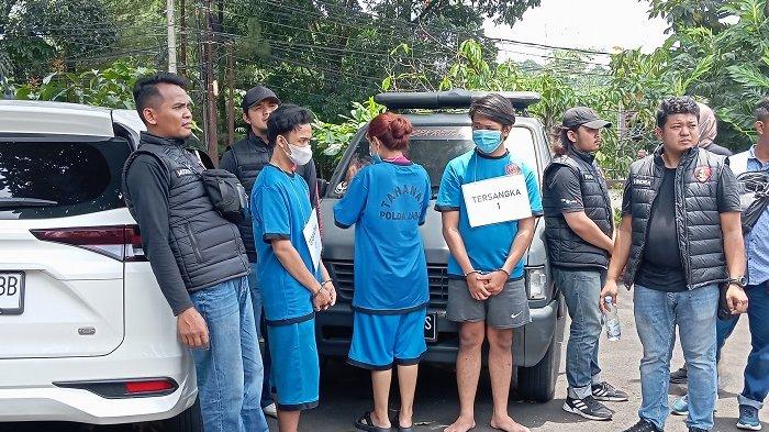 Beda Penampilan 3 Tersangka Pembunuh Indriana di Bogor, Caleg Pakai Sandal, 2 Pria Nyeker ...