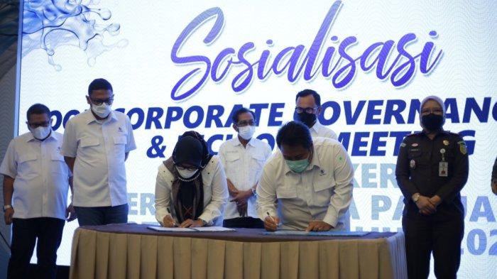 Sosialisasi GCG dan Kick Off Program 2022 Tirta Pakuan Kota Bogor dibuka Walikota Bogor Bima ...
