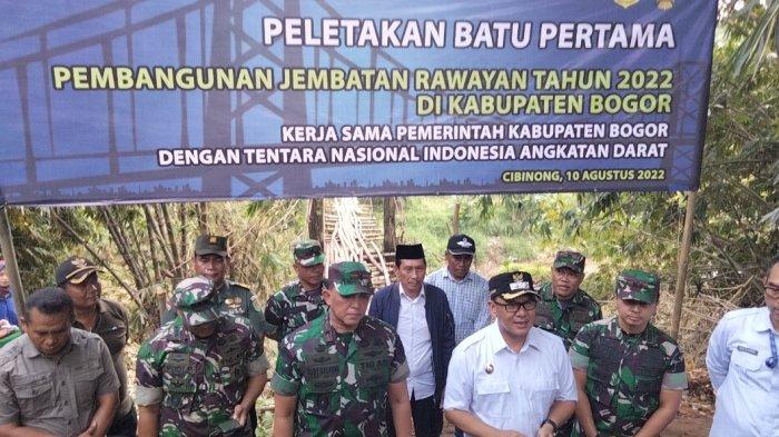 Bersinergi, Korem 061 Suryakencana, Pemkab Bogor Bangun 30 Jembatan ...