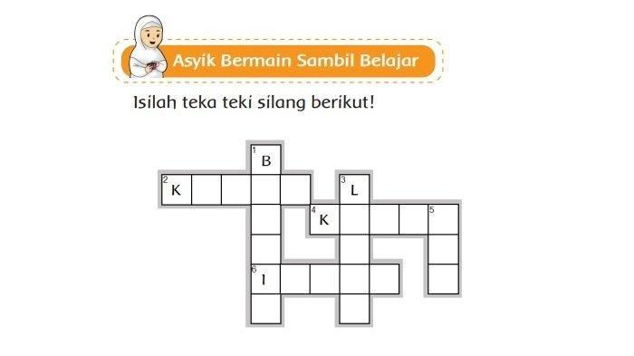 Kunci Jawaban Pelajaran PAI Halaman 138 Kelas 2 SD, Mengisi Teka-teki ...