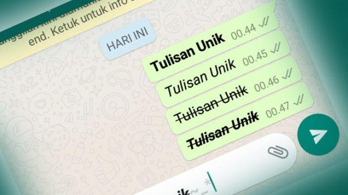 Tutorial Cara Bikin Tulisan Miring, Huruf Tebal hingga Warna-warni di ...