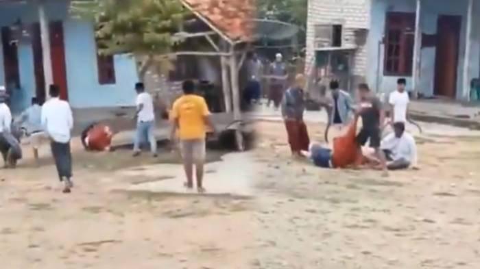 VIDEO Carok 5 Lawan 1 di Madura, Jimmy Terus Dikeroyok Pelaku Padahal Sudah Tumbang ...