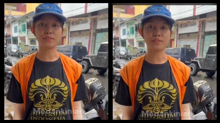 Viral Kisah Wenni, Mahasiswi UI Rela Jadi Tukang Parkir Demi Bantu Orangtua, Kuliah Pakai ...