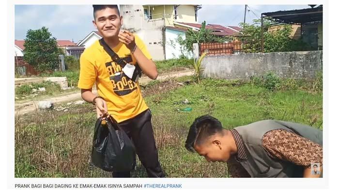 Motif Edo Putra Bikin Konten Youtube Prank Daging Isi Sampah, Kameramennya Kini Jadi DPO ...
