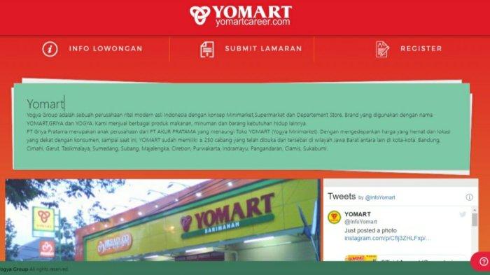 Lowongan Kerja Lulusan SMA di Yomart, Dibutuhkan Service Crew ...