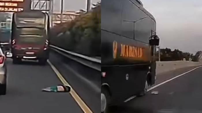 Terjawab Kenapa Bocah Jatuh di Tol JORR Ada di Bus TNI AD, Keluarga ...