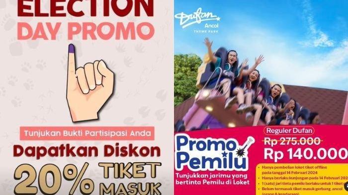 5 Tempat Wisata yang Tawarkan Promo Pemilu 2024, ke Dufan Cuma Bayar Rp ...